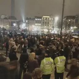 Londoners March mu Solidarity kwa Charlie Hebdo ku Trafalgar Square 26878_5