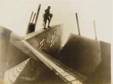 Robert Wiene'i fotod "Dr Caligari kabinetile".