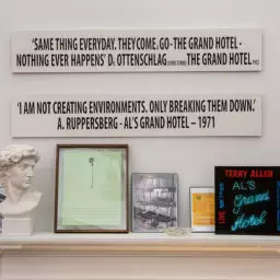 Al's Grand Hotel สร้างขึ้นใหม่สำหรับ Frieze's Exclusive Overnight Digs 27185_2