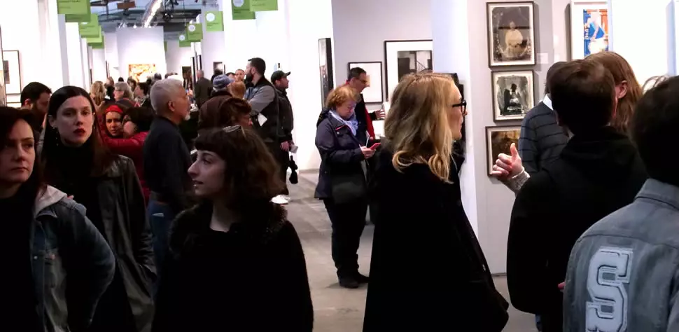 Invitados a la Muestra de Fotografía de AIPAD en 2019. Foto de Kristina Nazarevskaia para galeríaIntell, cortesía de AIPAD.