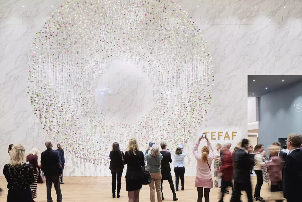 Eingang der TEFAF Maastricht 2017. Mit freundlicher Genehmigung von Tom Postma Design. Foto von Markus Niedermann.