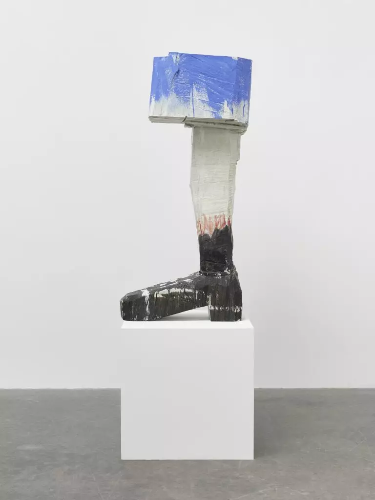 Georg Baselitz Romischer Grus (2004). White Cube-ren eskutik.