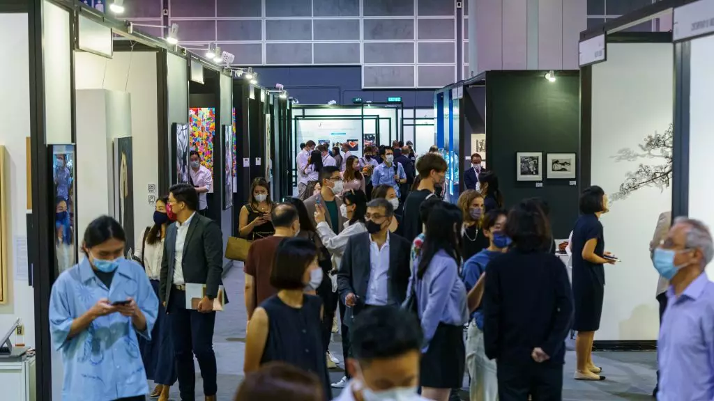 Fine Art Asia fyrsti VIP dagurinn í Hong Kong. Með leyfi frá Fine Art Asia.