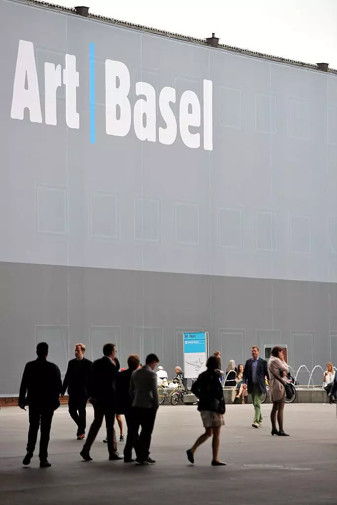 Art Basel 2015 en Bazelo, Svislando. Foto de Harold Cunningham/Getty Images.