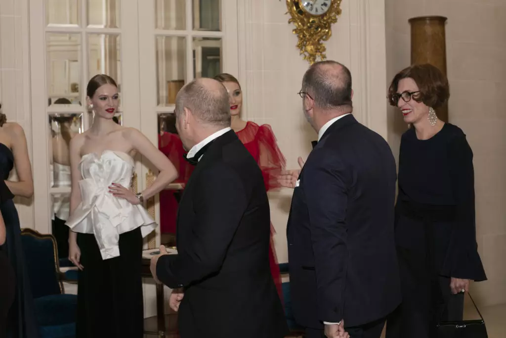 Participanții la evenimentul Patek Philippe din timpul Săptămânii Haute Couture din Paris luna trecută.