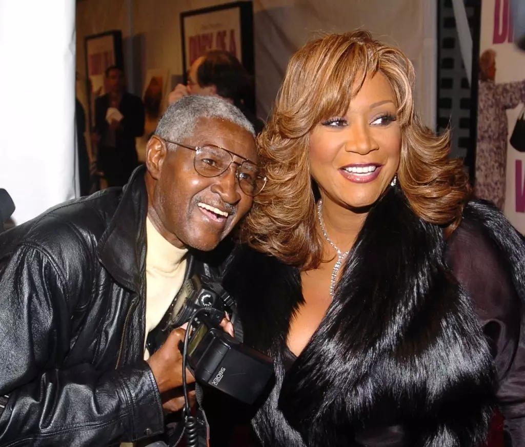 Si Bill Jones ug Patti LaBelle sa premiere sa Lions Gate Films' Diary of a Mad Black Woman sa ArcLight Cinerama Dome, Los Angeles, niadtong 2005. Litrato ni Billy Farrell/Patrick McMullan.