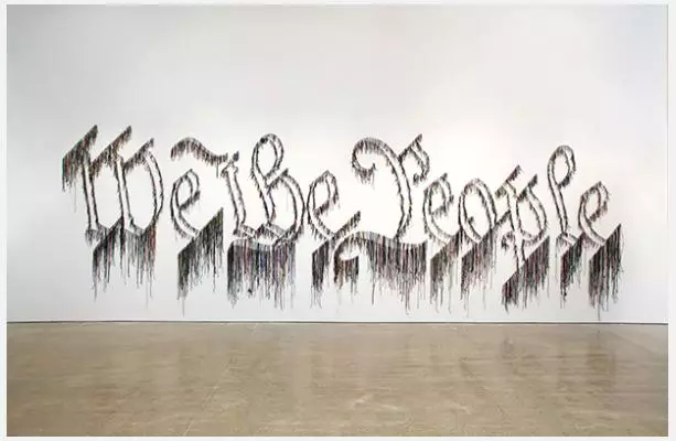 Nari Ward, We the People (2011).