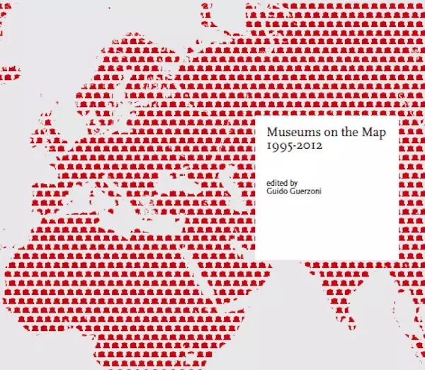 Mga museo sa mapa, 1995-2012, ni Guido GuerzoniPhoto via: Ppan