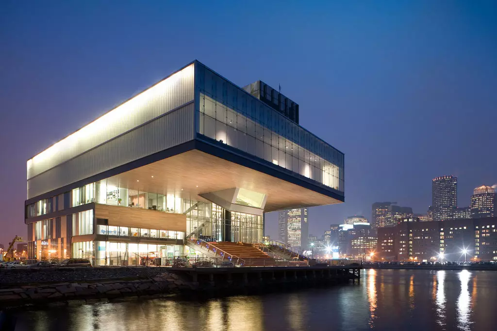 Zamonaviy san'at instituti, Boston. Surat: Diller Scofidio + Renfro Architects tomonidan taqdim etilgan.