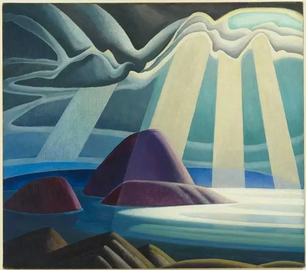 Lawren Harris, Gornje jezero (1923). Foto: z dovoljenjem The Thomson Collection ©Art Gallery of Ontario.