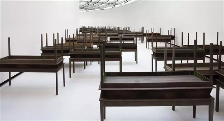 Η Doris Salcedo στο Guggenheim