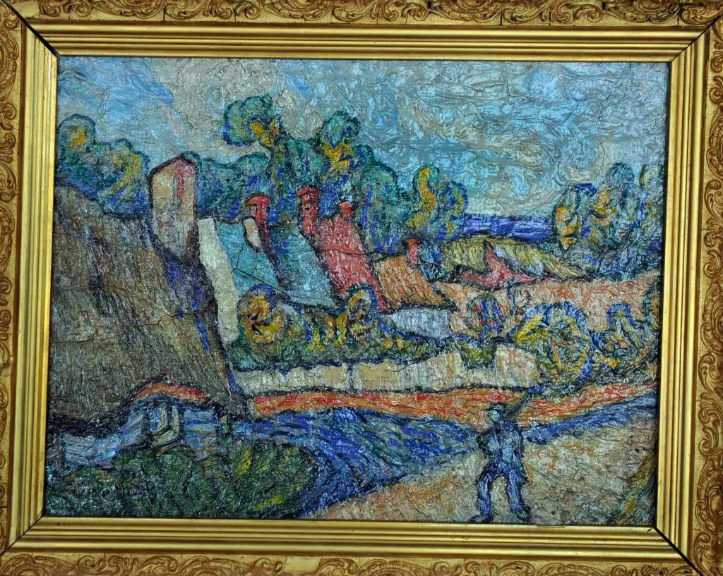 Marka Lorensa domājams Vincents van Gogs. Fotoattēlu sniedza Redingas rajona padome.