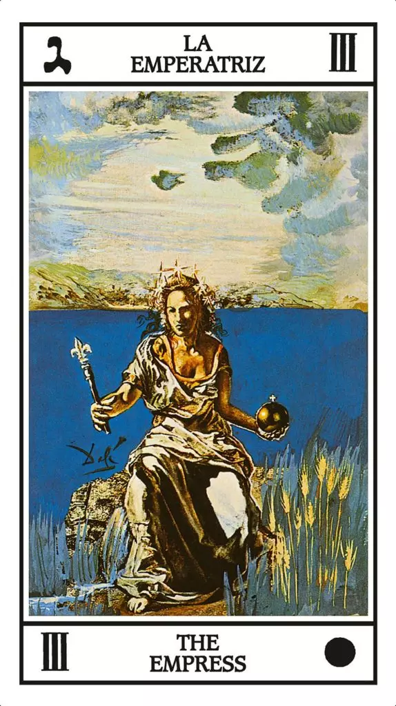 Dalí. Tarot. Johannes Fiebig. TASCHEN. Špil od 78 tarot karata sa knjižicom u kutiji.