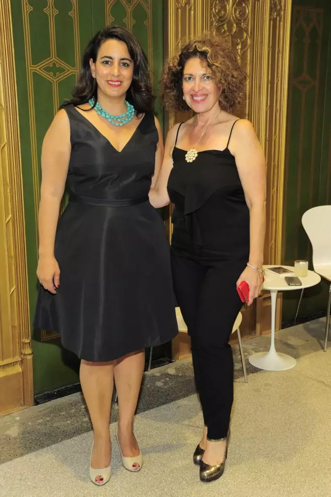 Stephanie Manasseh, Maria van Vlodrop==MVVO anuncia el debut de l'Accesible Art Fair de Nova York==Seu d'ArtNet, NYC==07 de setembre de 2016==©Patrick McMullan==Foto- Owen Hoffmann/PMC====