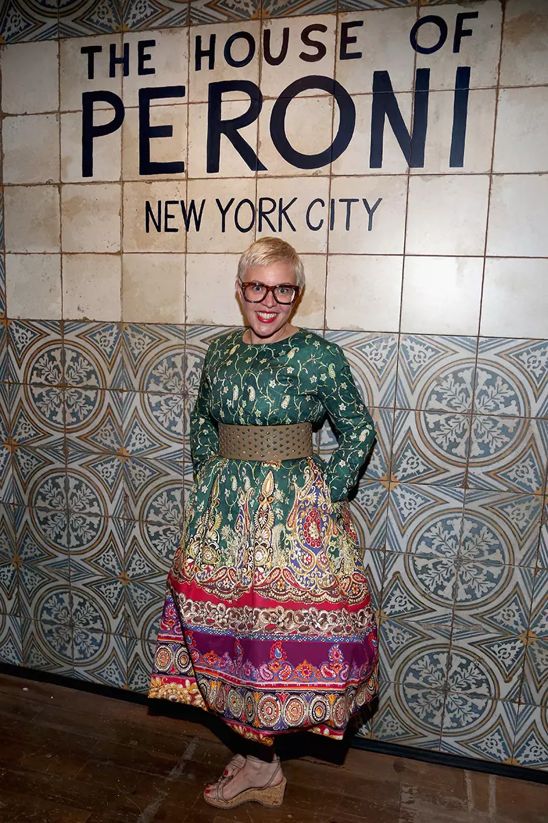 Catherine Martin na otvaranju kuće Peroni čiji je domaćin Francesco Carrozzini. Ljubaznošću fotografa Sylvaina Gabouryja © Patrick McMullan putem Getty Images.