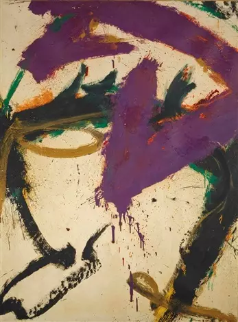 Norman Bluhm Sans titre (1966) courtesy Galerie Ziegler SA