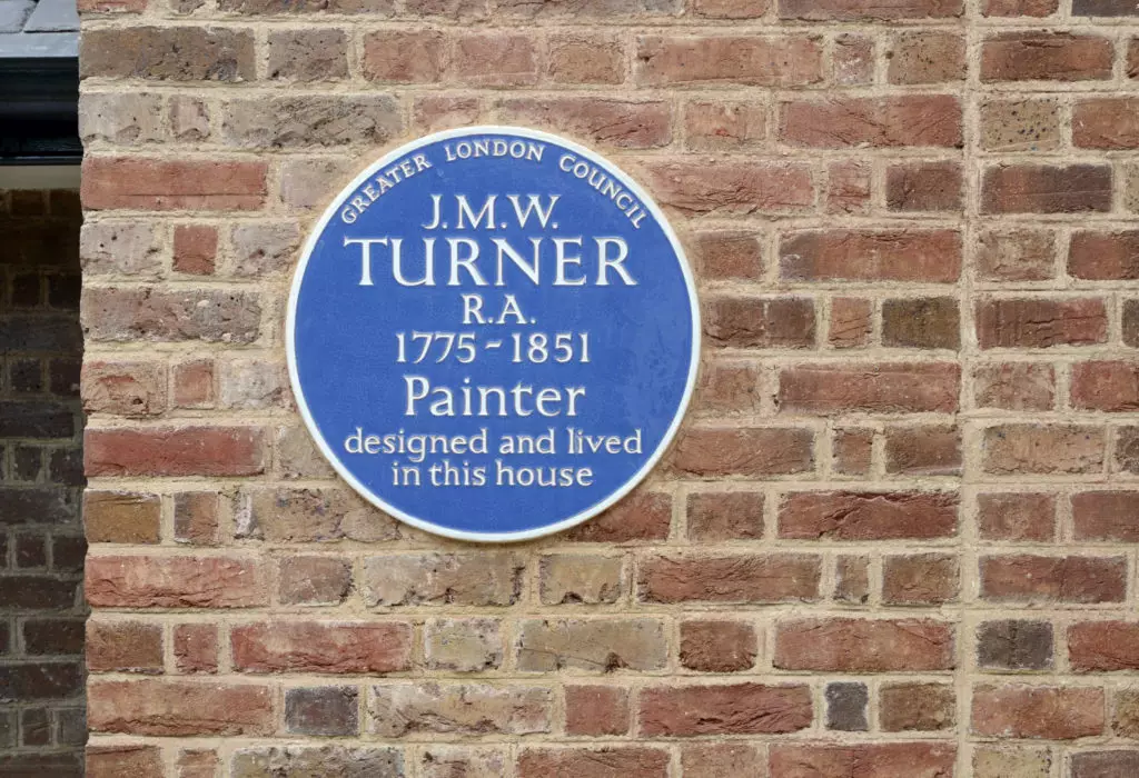 Mae J.M.W. Ty Sandycombe Turner. Trwy garedigrwydd Anne Purkiss/Turner's House Trust.