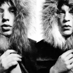 David Bailey, Mick Jagger “Fur Hood” (1964) ve John Malkovich ile Sandro Miller'ın versiyonu.