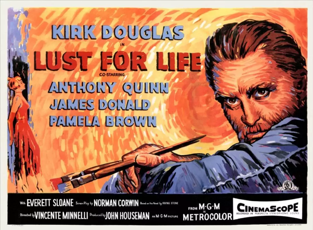 Plakat for Lust for Life (1956).