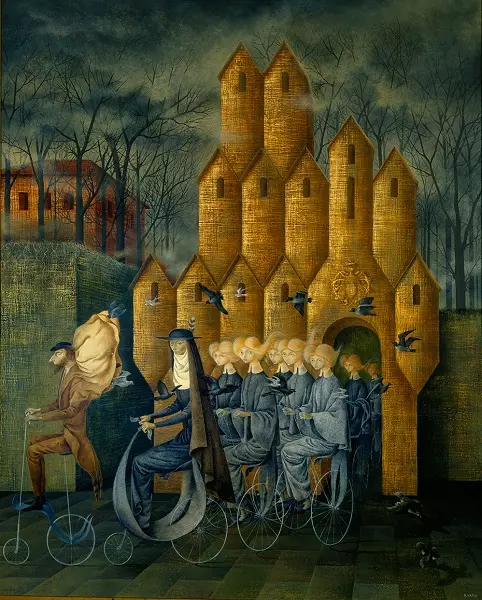 Remedios Varo Hacia la Torre (1960)