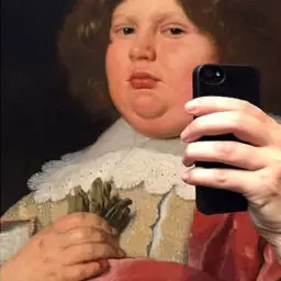 Retratos de velhos mestres estrelam a última tendência de selfie artística 30937_3