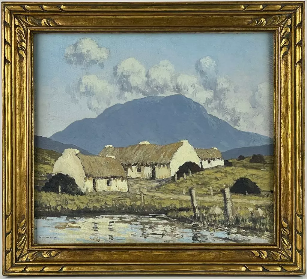 Paul Henry, Connemara Paisaia. Caza Sikes, Cincinnati erabiltzailearen argazkia.