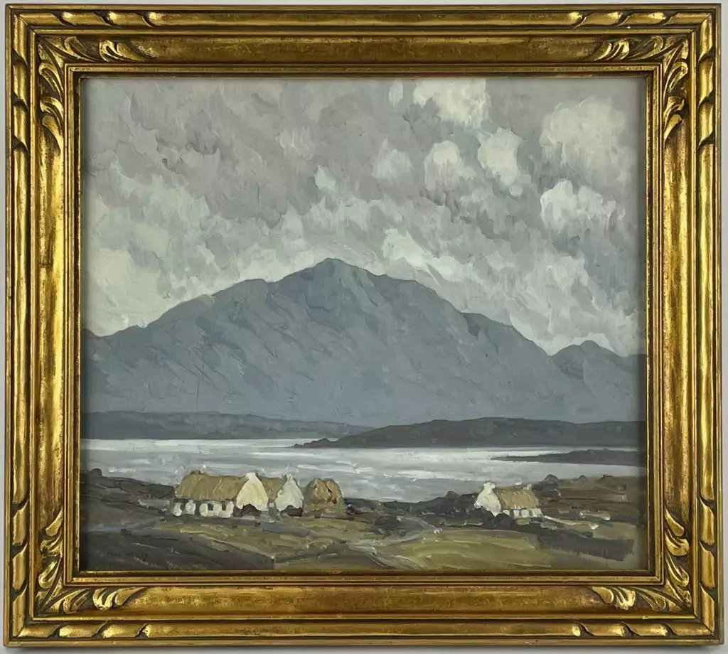 Paul Henry, ho Connemara. Setšoantšo se amoheloa ke Caza Sikes, Cincinnati.