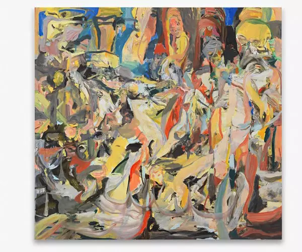 Cecily Brown An Codladh Timpeall agus Daoine Caillte agus Aimsithe (2014) Grianghraf: Jens Ziehe via Contemporary Fine Arts