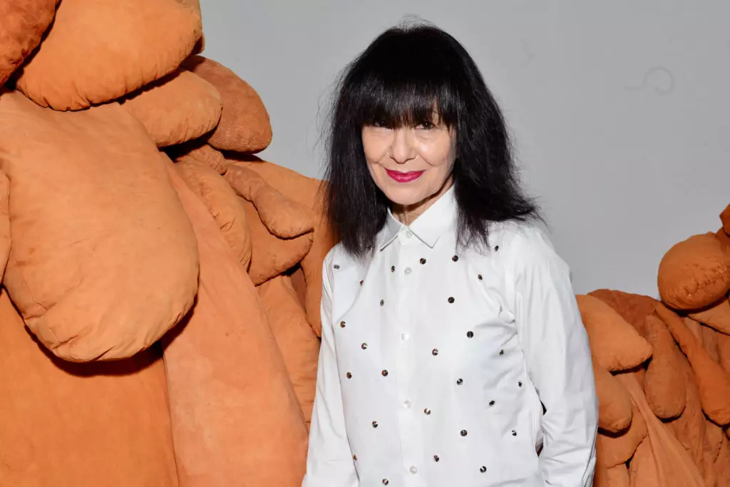 RoseLee Goldberg by de Rubell Family Collection op 1 desimber 2015. ©Patrick McMullan. Courtesy of Jared Siskin / PMC.