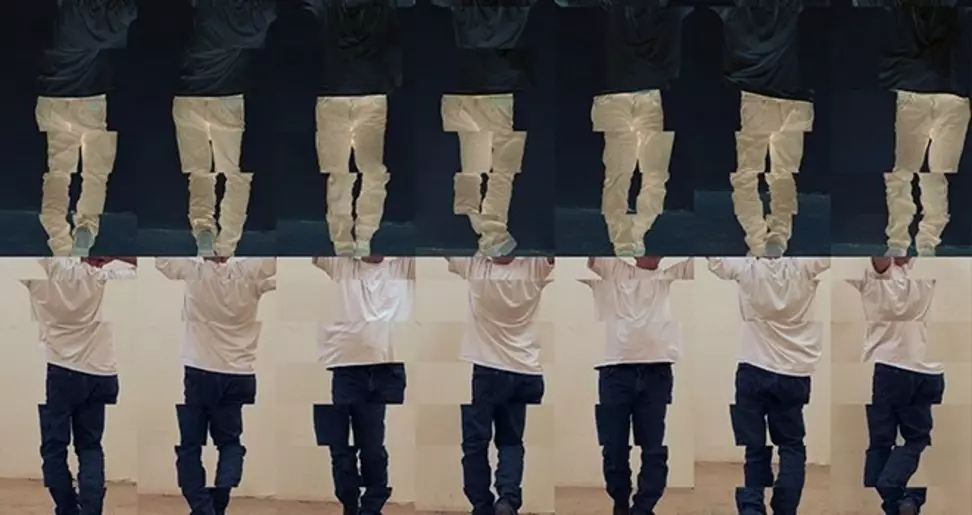 Video Contrapposto Studies, I-dən VII, 2016, Bruce Nauman tərəfindən (Rəssamın və Sperone Westwater, Nyu-Yorkun izni ilə) © Bruce Nauman/Artists Rights Society (ARS), New York