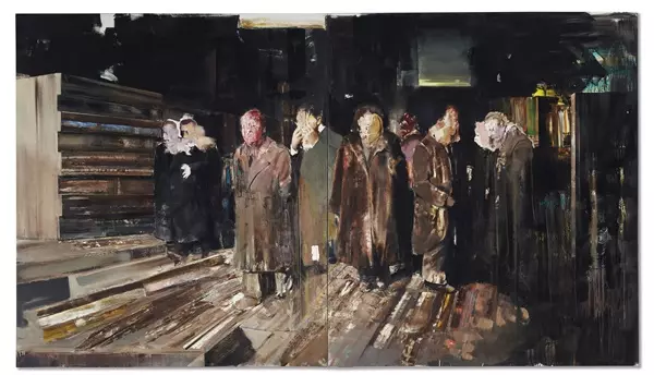 Adrian Ghenie Nickelodeon (2008). Kahadean tina Christie's Images Ltd.