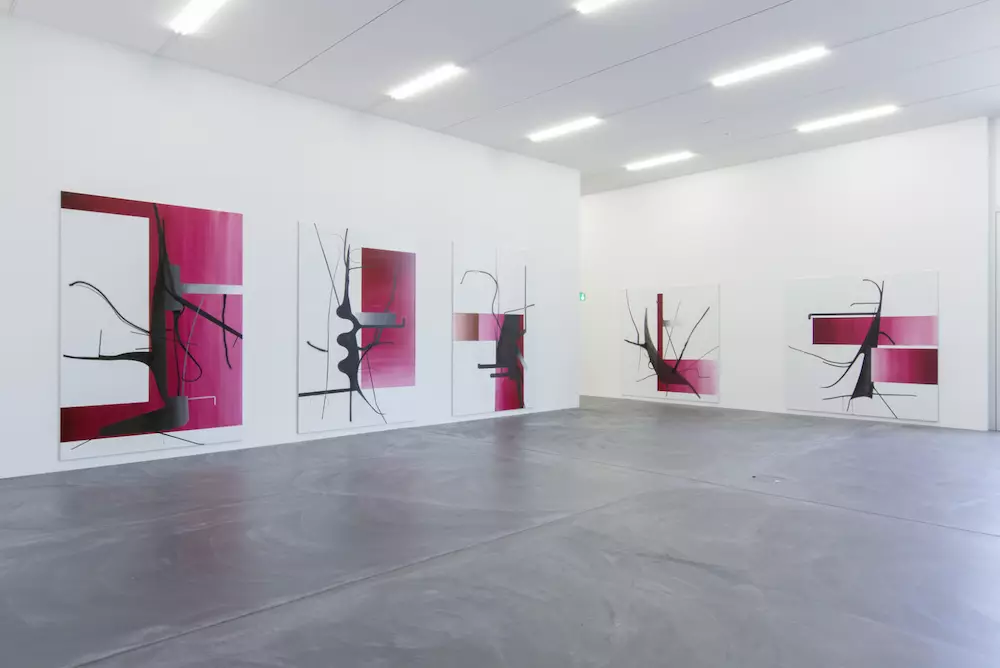 Golygfa gosod, Kunsthalle Zürich, Zurich, 2015 Llun: Stephan Rohner trwy garedigrwydd yr artist a Kunsthalle Zürich