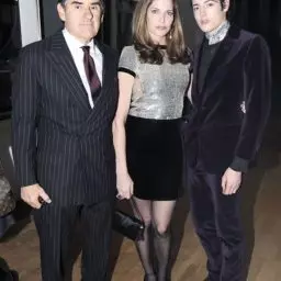 Peter Brant, Stephanie Seymour, Harry Brant