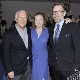 Larry Gagosian, Rachel Feinstein, John Currin