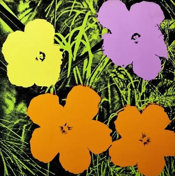 Andy Warhol, Flowers FS. II 67 (1970). Foto: preko artnet.com