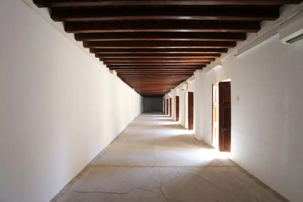 Bait Al Serkal, Sharjah Arts Area (2014). Setšoantšo: ka thuso ea Sharjah Art Foundation.