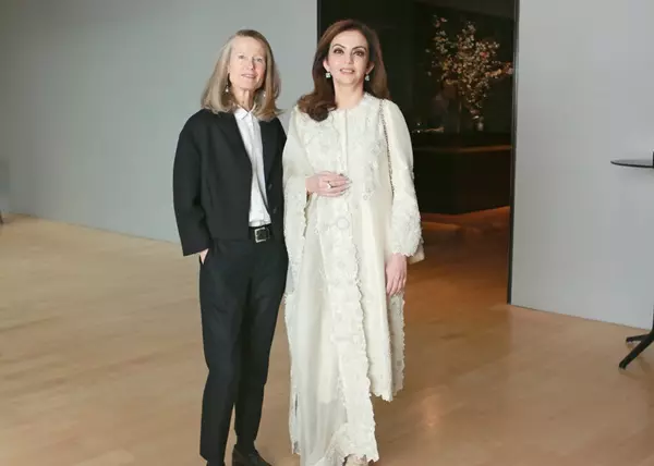 Sheena Wagstaff in Nita Ambani