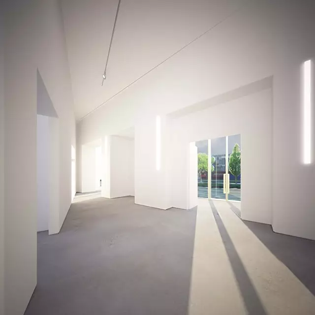 Uma renderização da nova Galeria 303. Foto cortesia da Galeria 303.