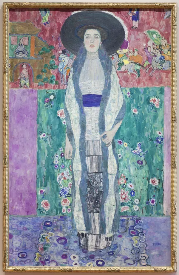 Gustav Klimt, Adele Bloch-Bauer II (1912). Soukromá sbírka. © 2014 Muzeum moderního umění, New York. Foto: Jonathan Muzikar