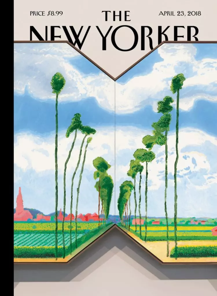 Kedu ka onye nka Dutch nke narị afọ nke 17 siri kpalie David Hockney's New Yorker's Cover. 34076_1