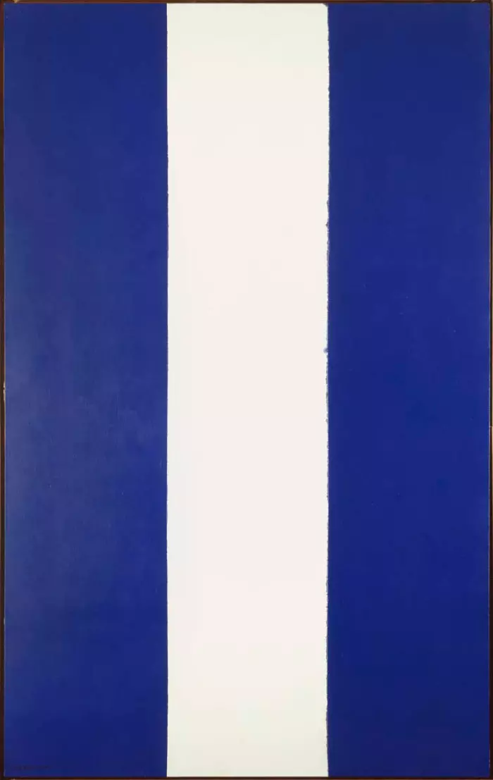 Barnett Newman, Profile of Light, 1967. সৌজন্যে 2016 The Barnett Newman Foundation, New York / DACS, London Photo Archivo Fotográfico, Museo Nacional Centro de Arte Reina Sofía, Madrid via Royal Academy of Arts, London.