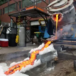 Bompas & Parr, Cooking with Lava. Yees duab: Sam Bompas, courtesy Bompas & Parr.