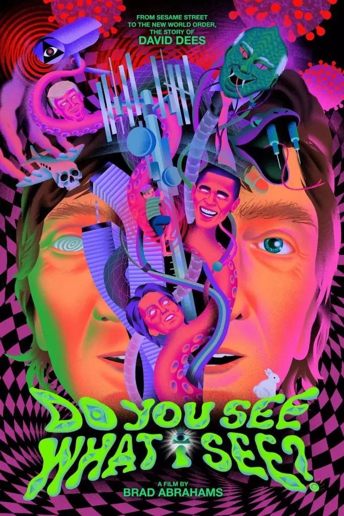 Poster untuk film dokumenter pendek yang disutradarai Brad Abrahams Do You See What I See?.