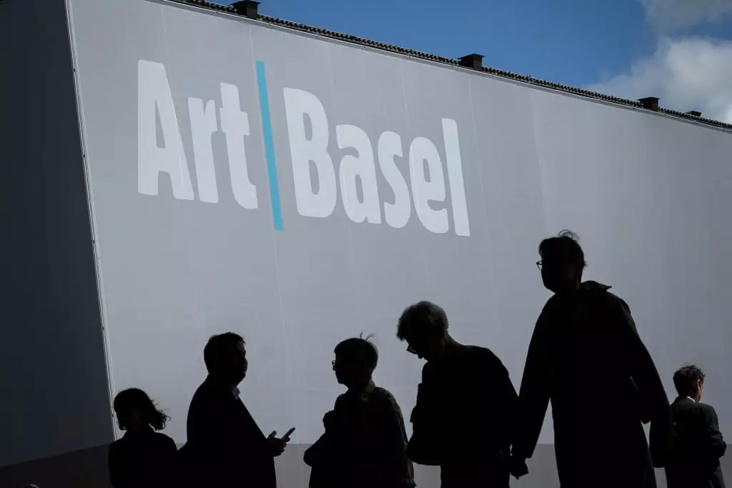 Art Basel 2019. FABRICE COFFRINI/AFP(게티 이미지 제공)의 사진.