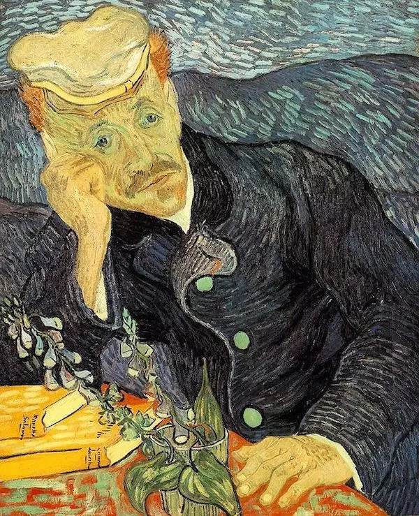 Vincent van Gogh, Dr. Gachet' portree (1890)