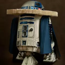 R2-D2Photo: Sacha Goldberger द्वारे Sad and Useless