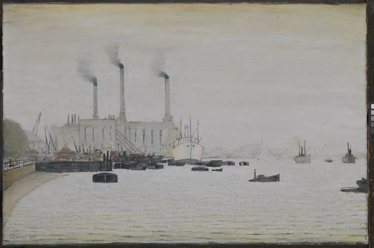 Vyčištěno od skvrn od kečupu, LS Lowry Work připraveno k debutu