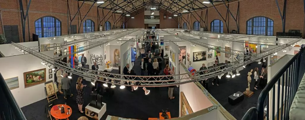 Pohled na Philadelphia Fine Art Fair, 4.–7. dubna 2019. S laskavým svolením Philadelphia Fine Art Fair.