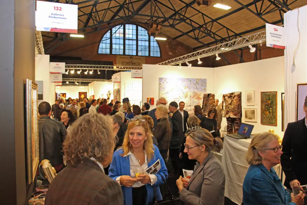 Mais de 4.000 pessoas participaram da primeira edição da Philadelphia Fine Art Fair, de 2 a 5 de abril de 2019. Cortesia da Philadelphia Fine Art Fair.