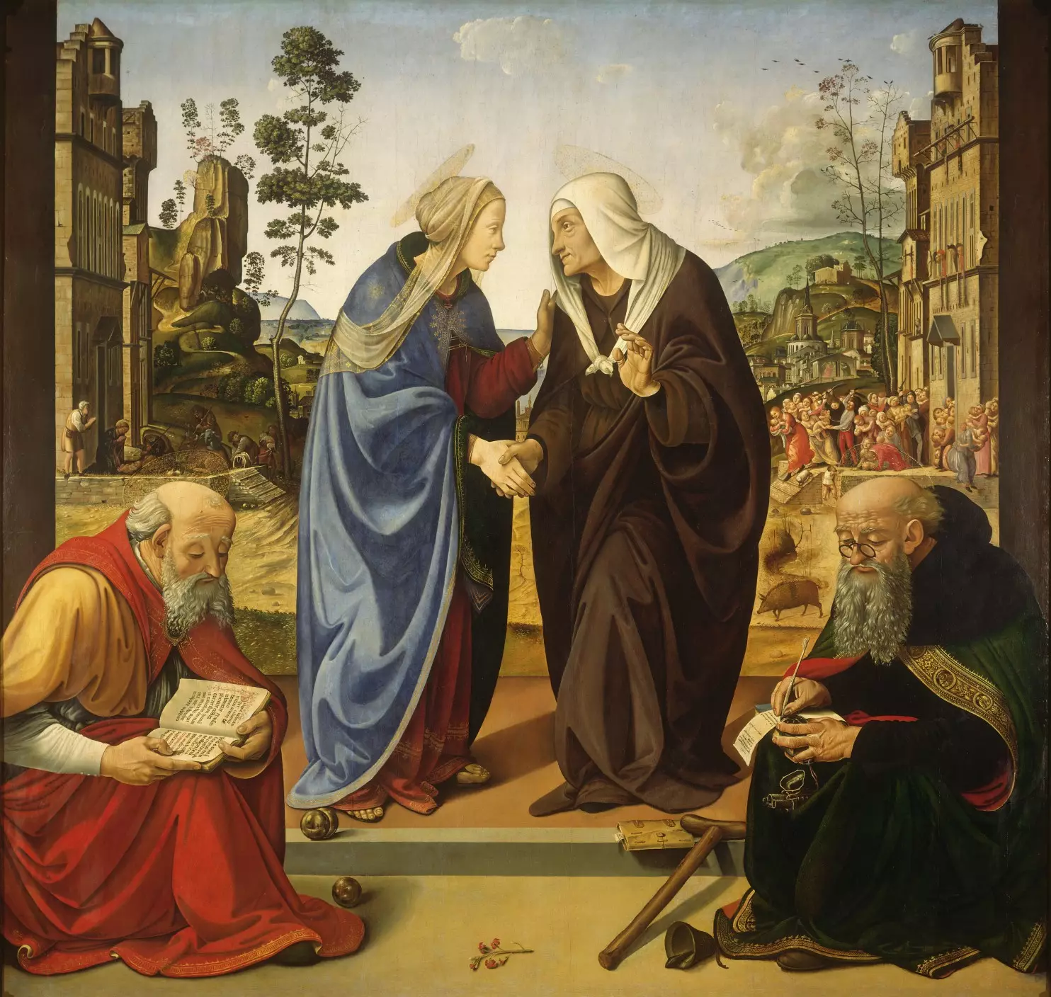 Mèt Renesans Piero di Cosimo vin premye montre mize a